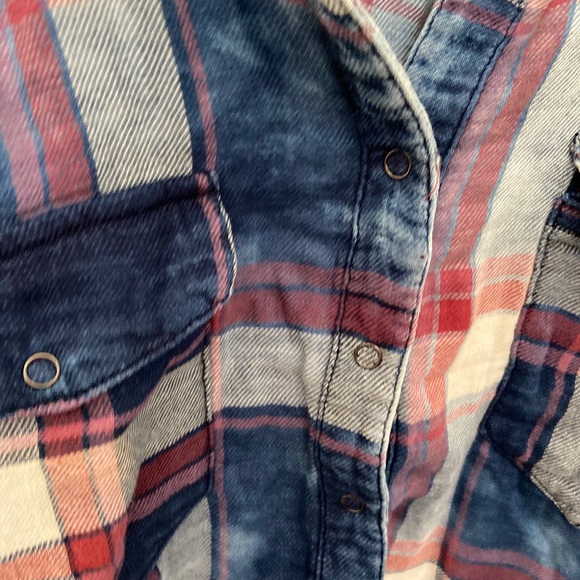 Blank NYC | Tops | Blanknyc Flannel With Pockets | Poshmark